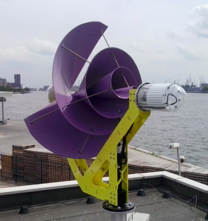 Nautilus Shaped Wind Turbine