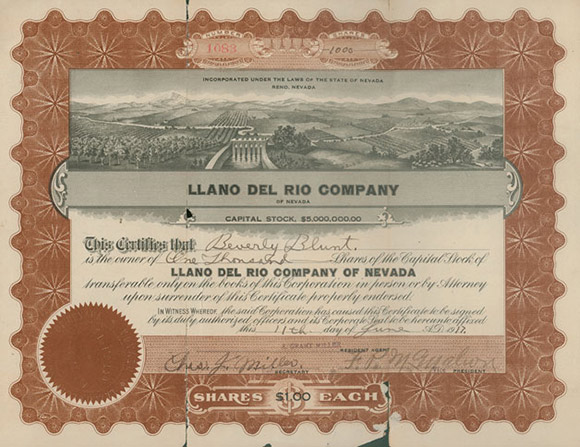 Colonists Wanted: The Story of the Llano del Rio Commune of LA County