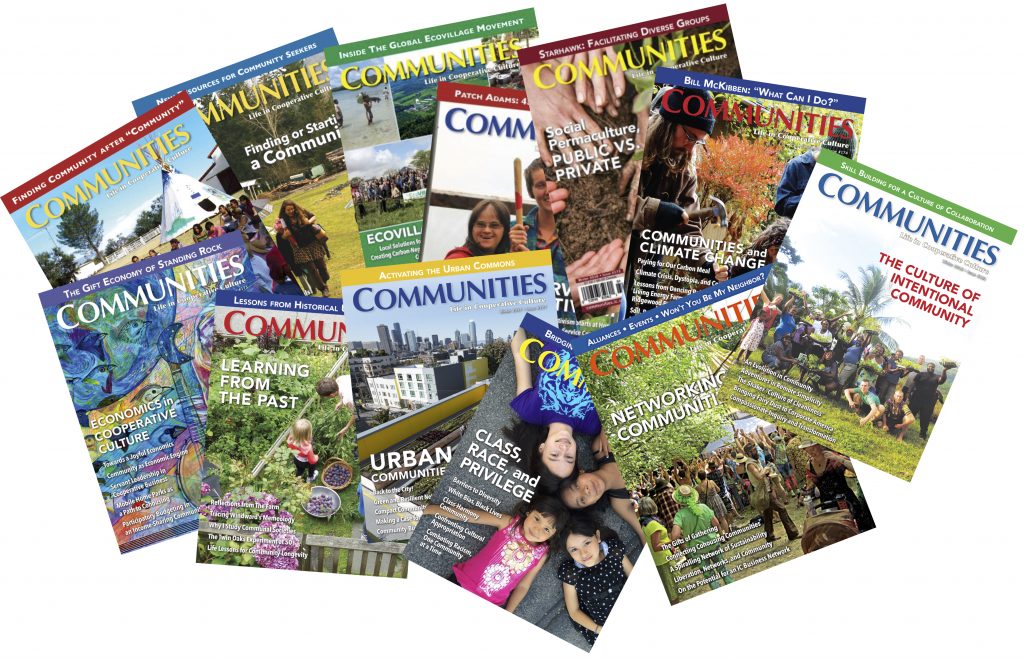 Complete Set of Back Issues of Communities Magazine